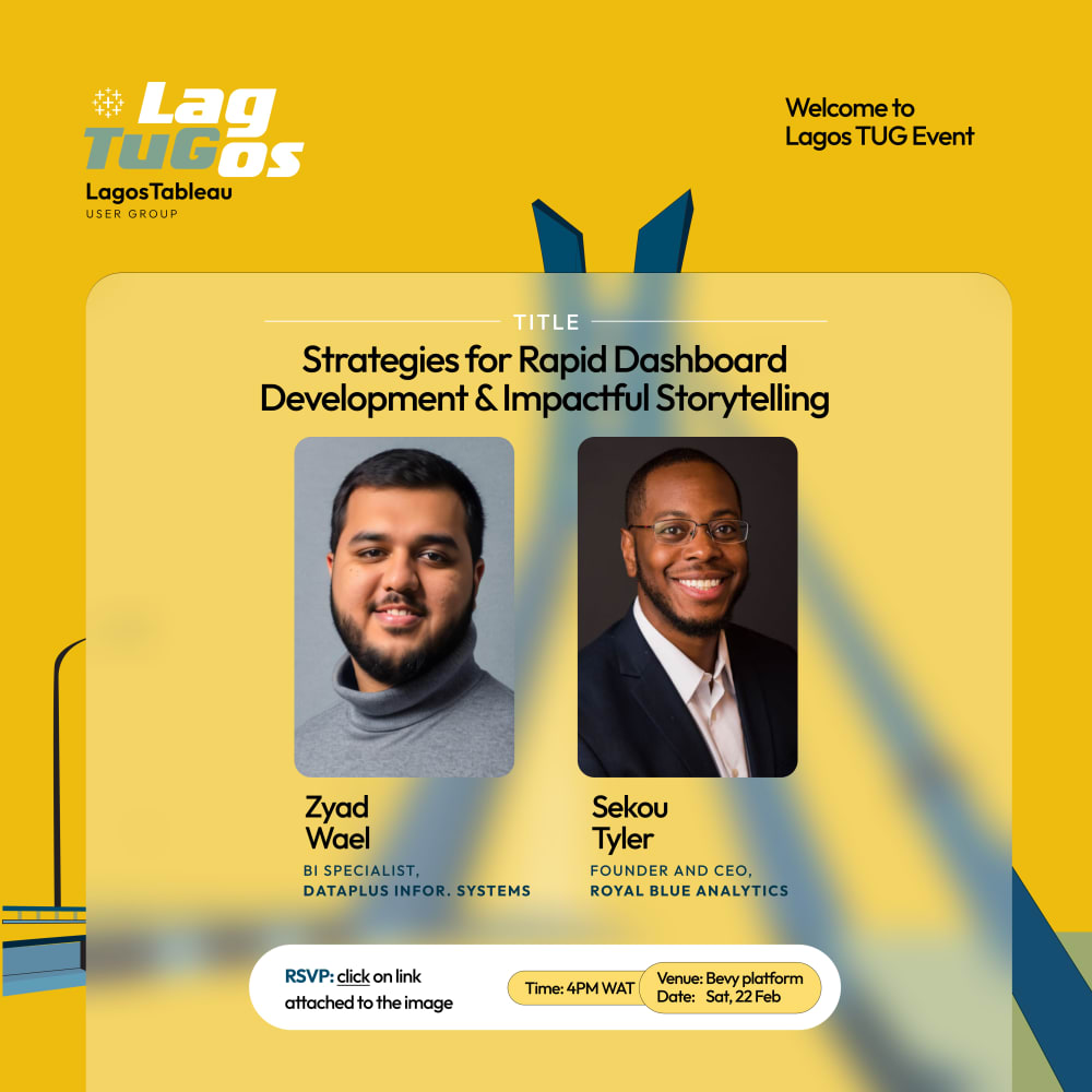 Tableau Lagos Tableau User Group